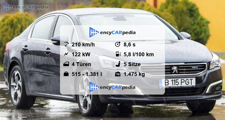 Peugeot 508 Technische Daten