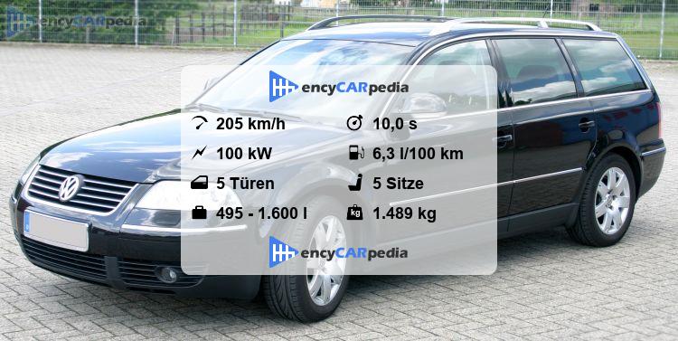 Vw Passat Variant Technische Daten 2 0 Tdi