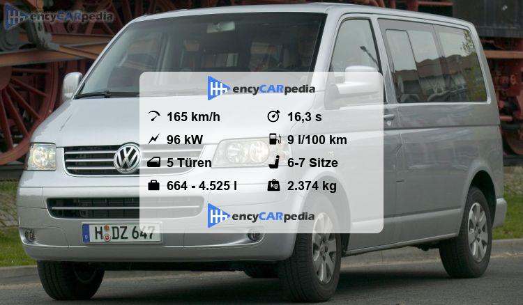 Vw T5 25 Tdi 131 Ps Technische Daten
