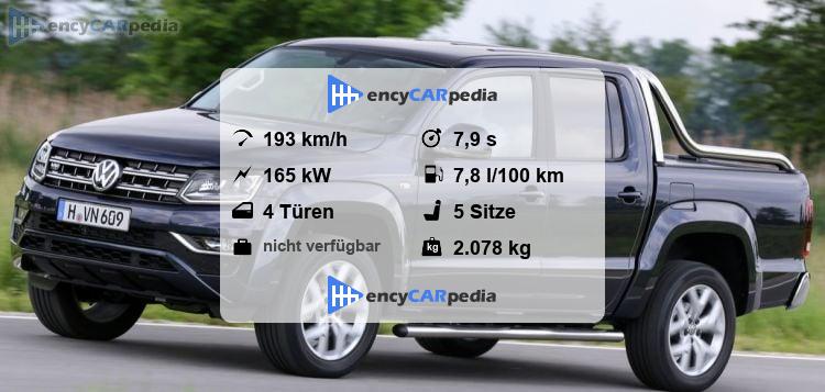 Vw Amarok Technische Daten