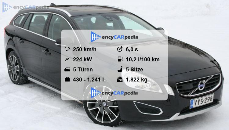 Volvo V60 Technische Daten