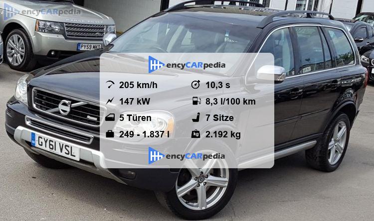 Volvo Xc90 D5 Technische Daten