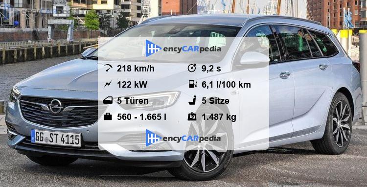 Opel Insignia Sports Tourer Technische Daten