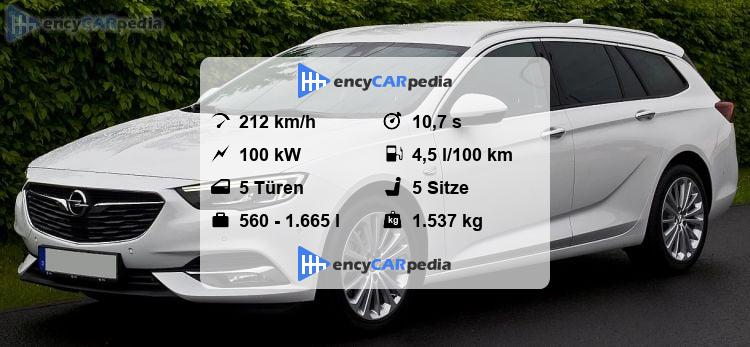Opel Insignia Sports Tourer Technische Daten