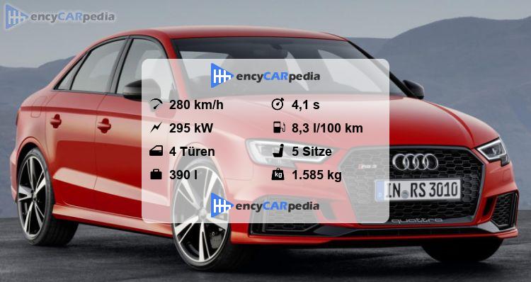 Audi Rs3 2019 Technische Daten