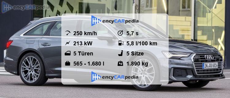 Technische Daten Audi A6