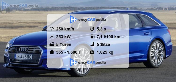 Wunderbar Audi A6 55 Tfsi E Technische Daten Bildernull