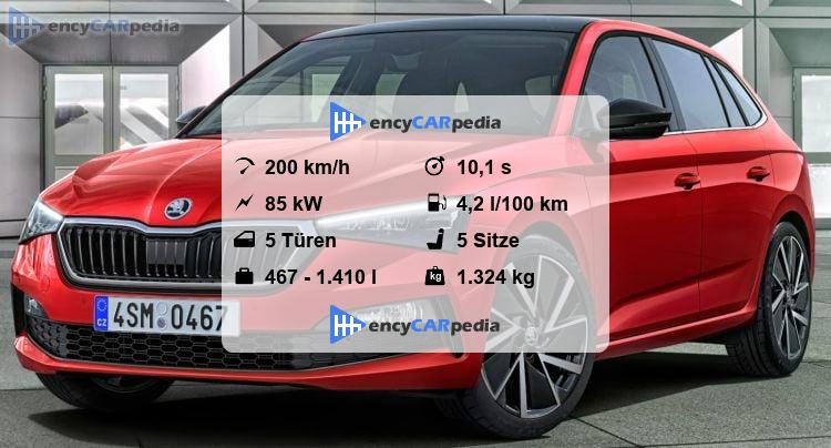 Skoda Scala Technische Daten
