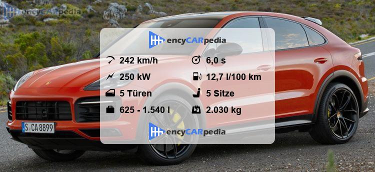 Technische Daten Porsche Cayenne