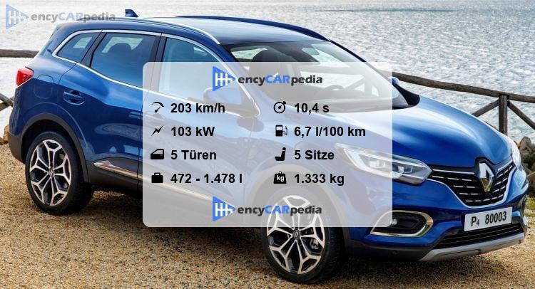 Renault Kadjar 2019 Technische Daten