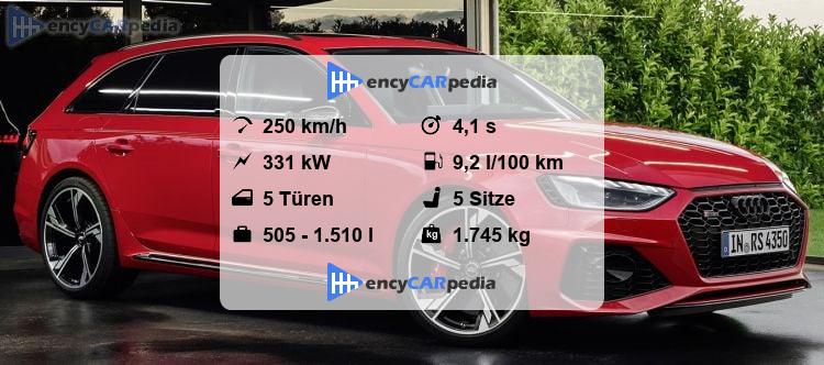 Audi Rs 4 Technische Daten