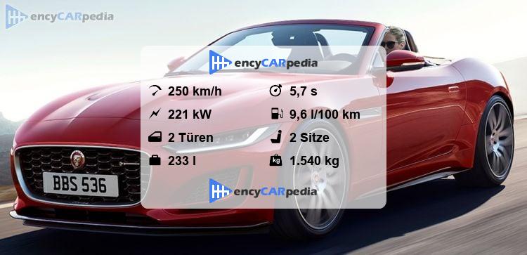 Jaguar F Type Technische Daten