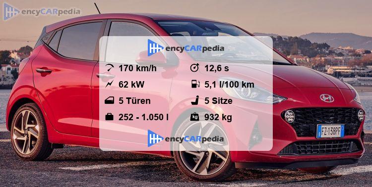 Hyundai I10 2020 Technische Daten