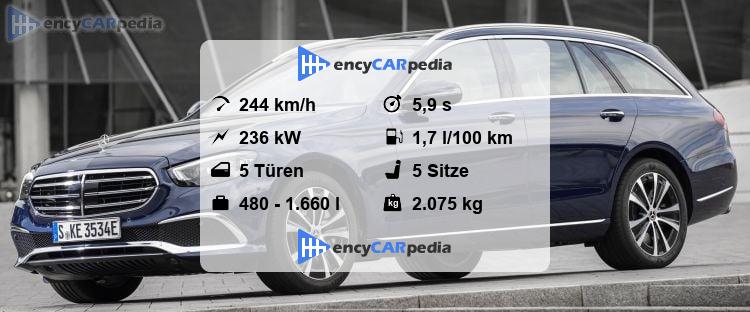 Mercedes E 300 Technische Daten