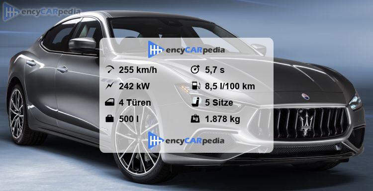 Maserati Ghibli Technische Daten
