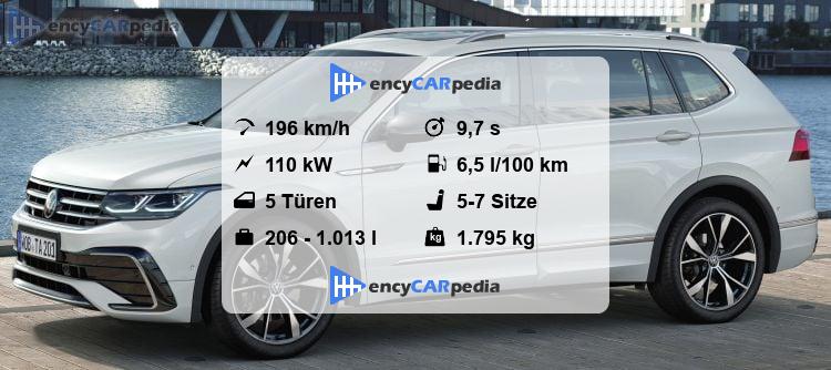 Gewicht Tiguan Allspace
