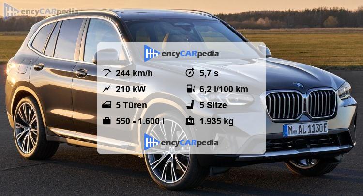 Bmw X3 3 0d Technische Daten