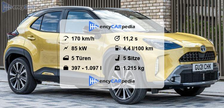 Toyota Yaris Cross Technische Daten