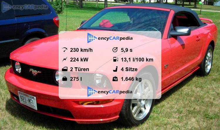 Ford Mustang Technische Daten