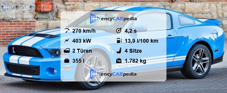 Ford Mustang Technische Daten