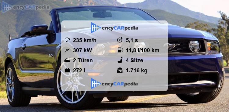 Ford Mustang Technische Daten