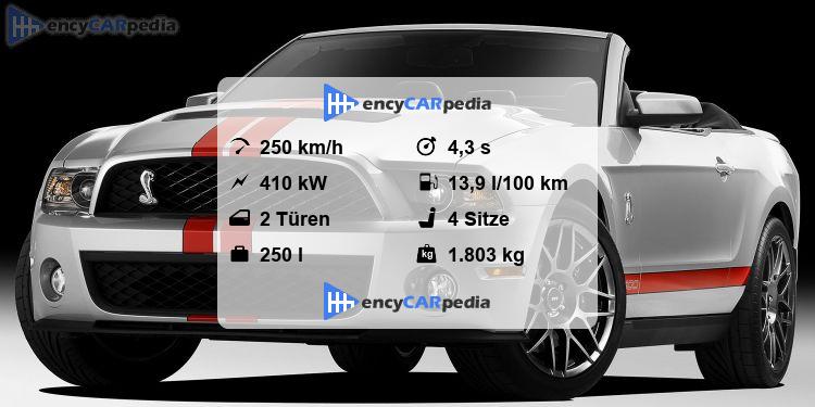 Technische Daten Ford Mustang