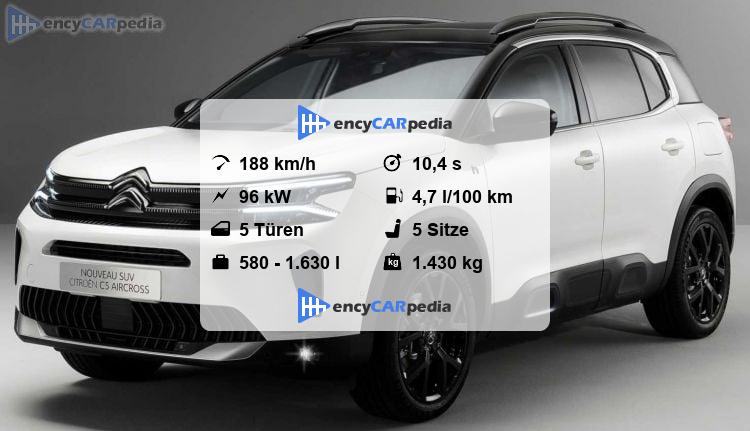 Citroen C5 Aircross Technische Daten