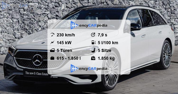 Mercedes E 220 D Kombi Technische Daten