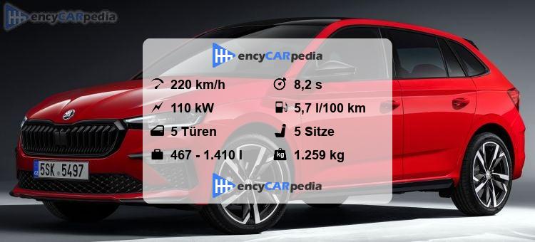 Skoda Scala Technische Daten