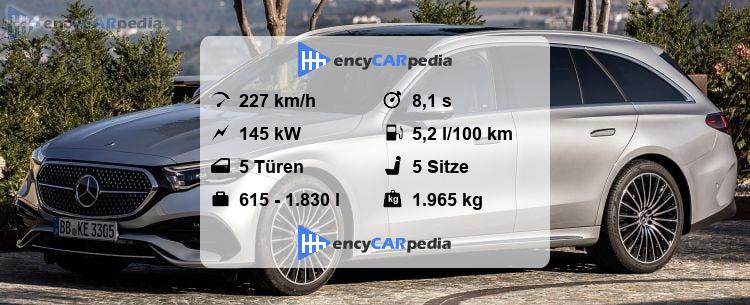 Mercedes E 220 D Kombi Technische Daten