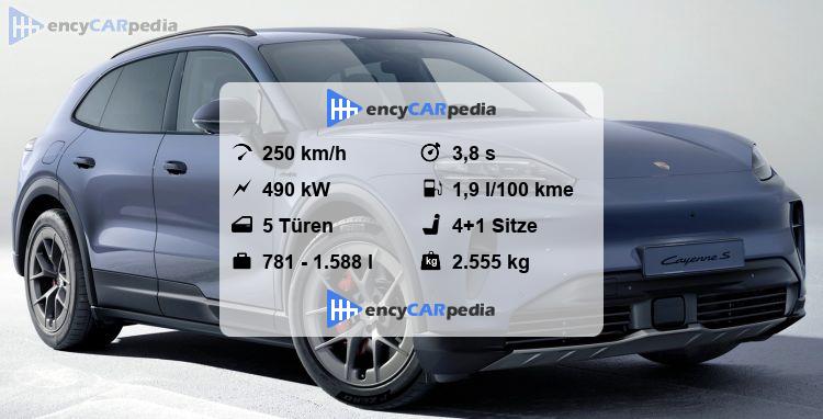 Porsche Cayenne S Technische Daten