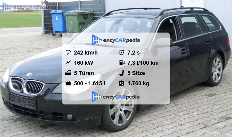 Technische Daten Bmw E61 530d