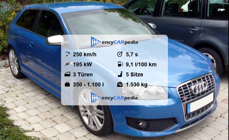 Audi S3 8p Technische Daten