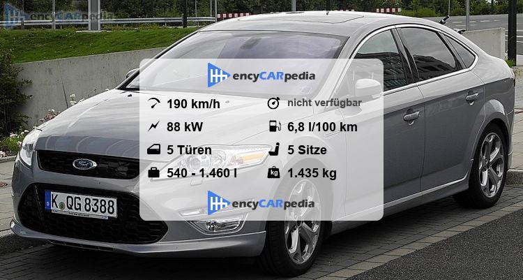 Technische Daten Ford Mondeo 1