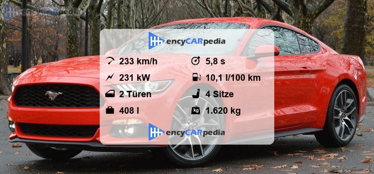 Ford Mustang 2 3 Ecoboost Technische Daten