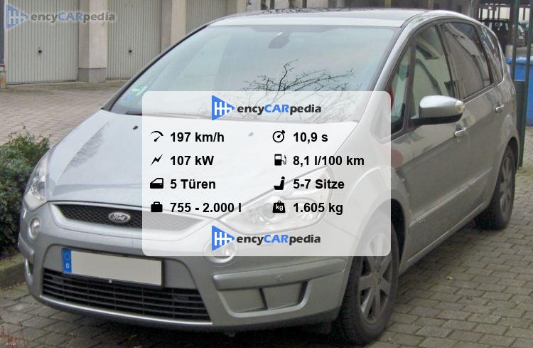 Technische Daten Ford S Max