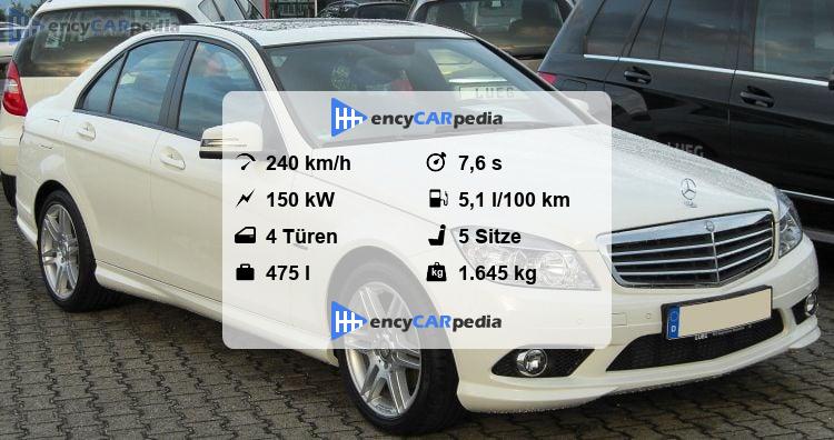 Technische Daten W204