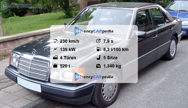 W124 E 230 Technische Daten