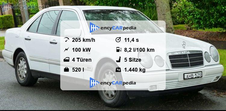 Mercedes W210 Technische Daten