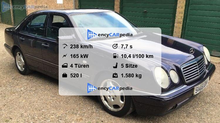 Mercedes W210 Technische Daten