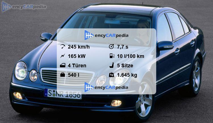 Mercedes W211 Technische Daten