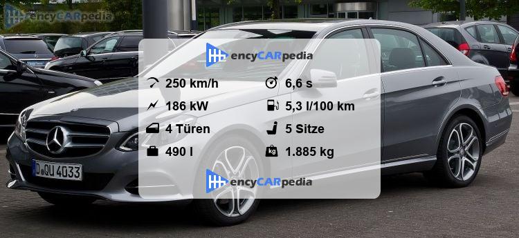 Mercedes W212 Technische Daten