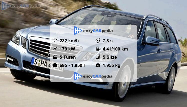 Mercedes E 300 E Hybrid Technische Daten