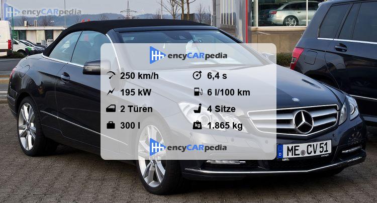 Mercedes E 350 Technische Daten
