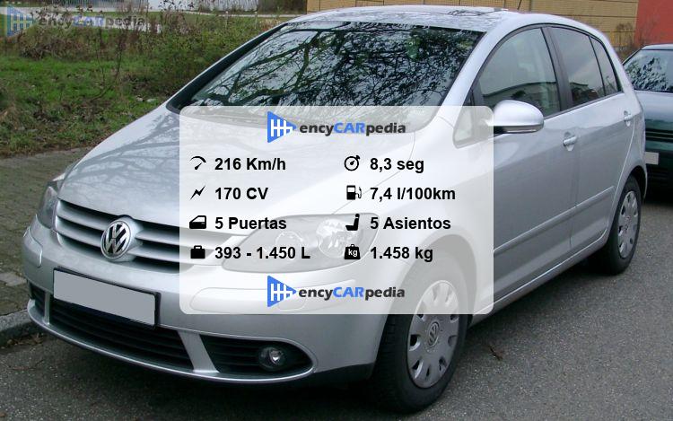 Volkswagen Golf Plus 1.4 TSI 170 (Mk5) Ficha Técnicas (2006-2008 ...