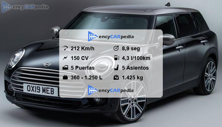Mini Cooper D Clubman (F54) Ficha Técnicas (2019-2024), rendimiento ...