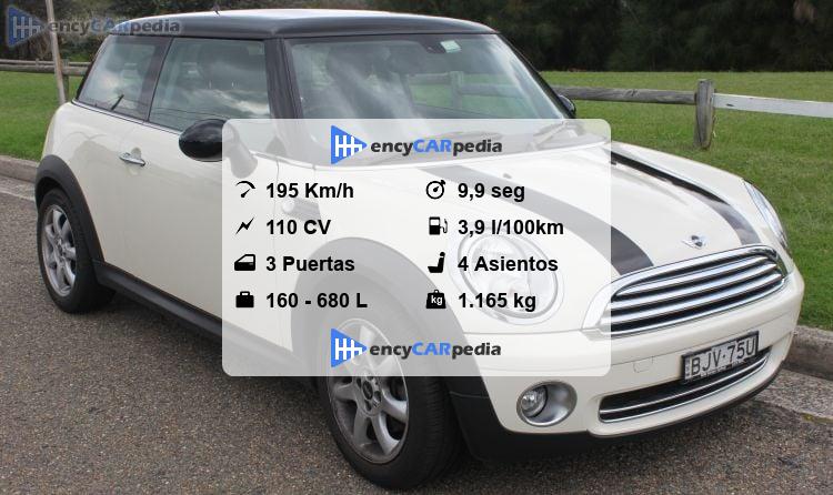 Mini Cooper D (R56) Ficha Técnicas (2007-2010), rendimiento ...