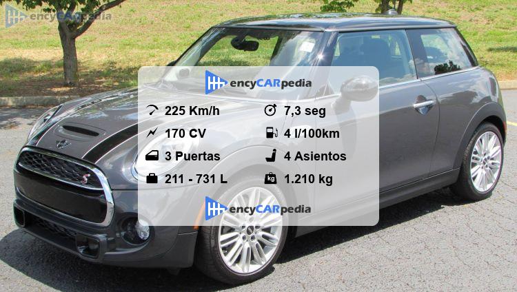 Mini Cooper SD 3-Door (F56) Ficha Técnicas (2014-2018), rendimiento ...