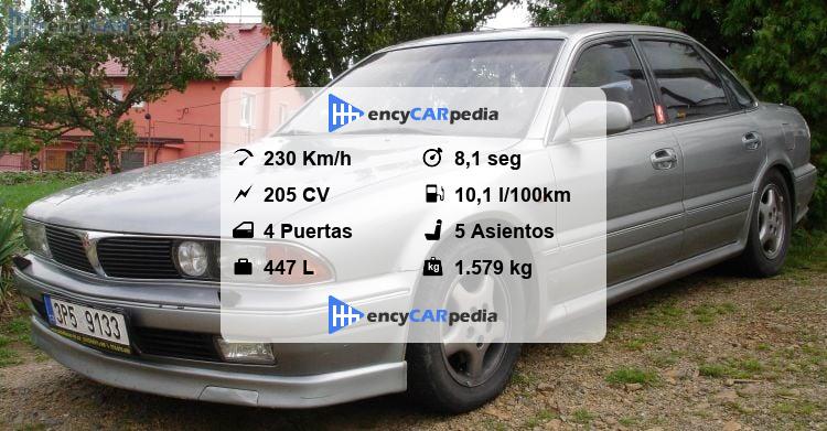 Mitsubishi Sigma 3000 V6 24v Ficha Técnicas (1991-1996), rendimiento ...