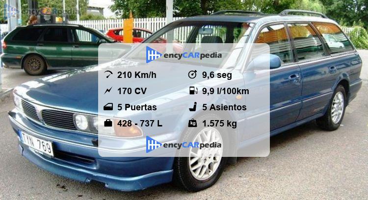Mitsubishi Sigma 3000 V6 Familiar Ficha Técnicas (1995-1996 ...